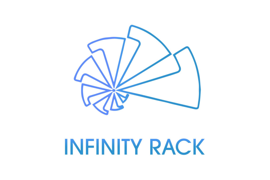 Blue logo – Infinity Rack