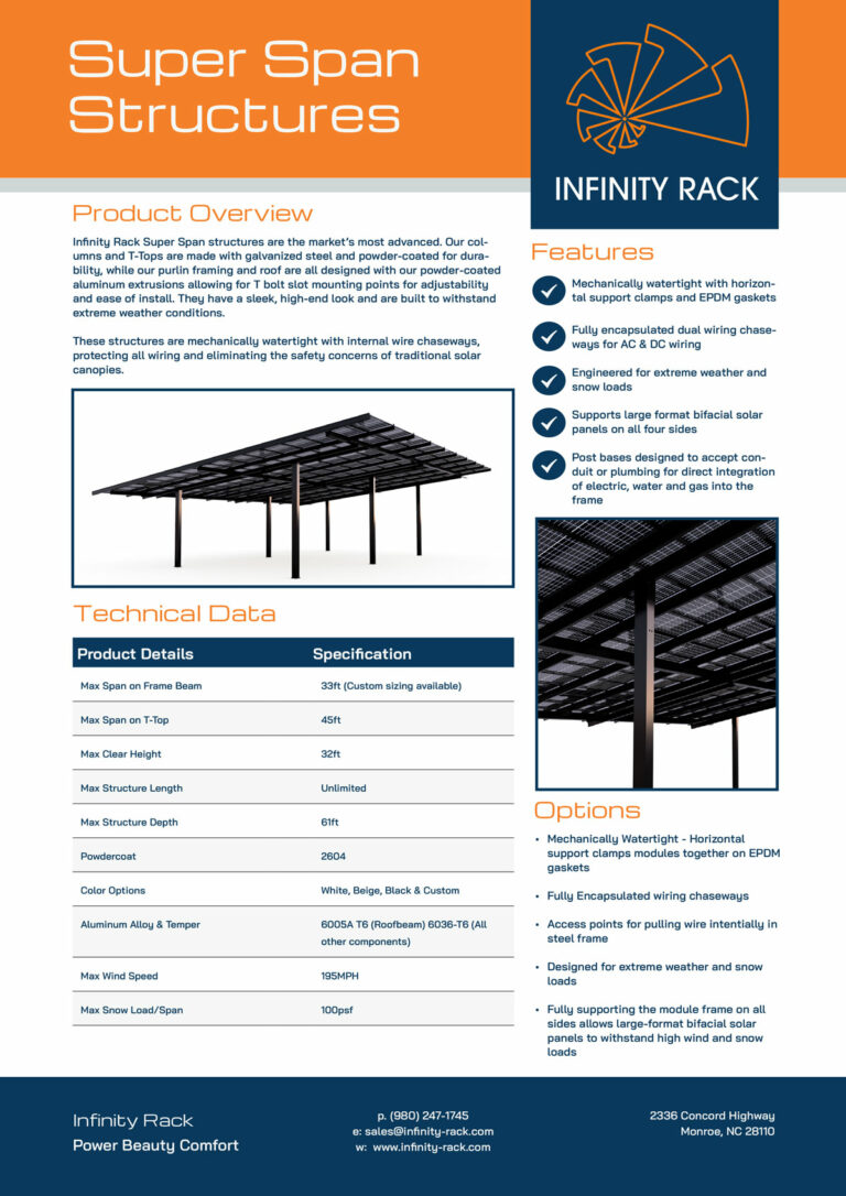 Downloads – Infinity Rack - Watertight Solar EV Carports & Pergolas