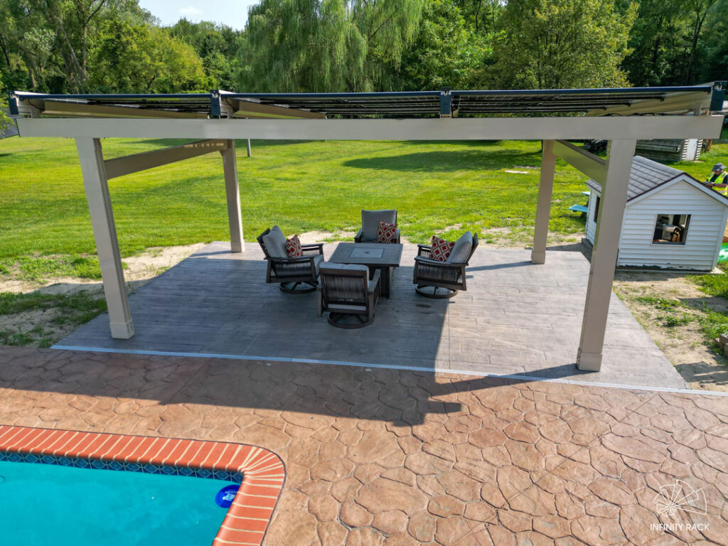 4×3 South Carolina Pergola – Infinity Rack